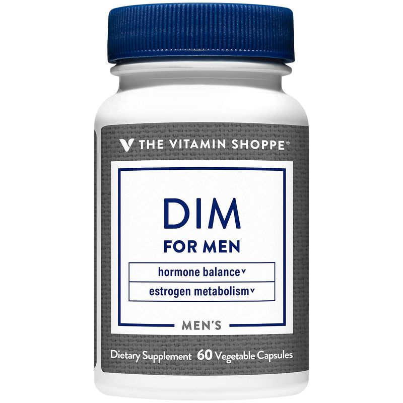 DIM for Men with BioPerine - Supports Hormone Balance & Estrogen ...