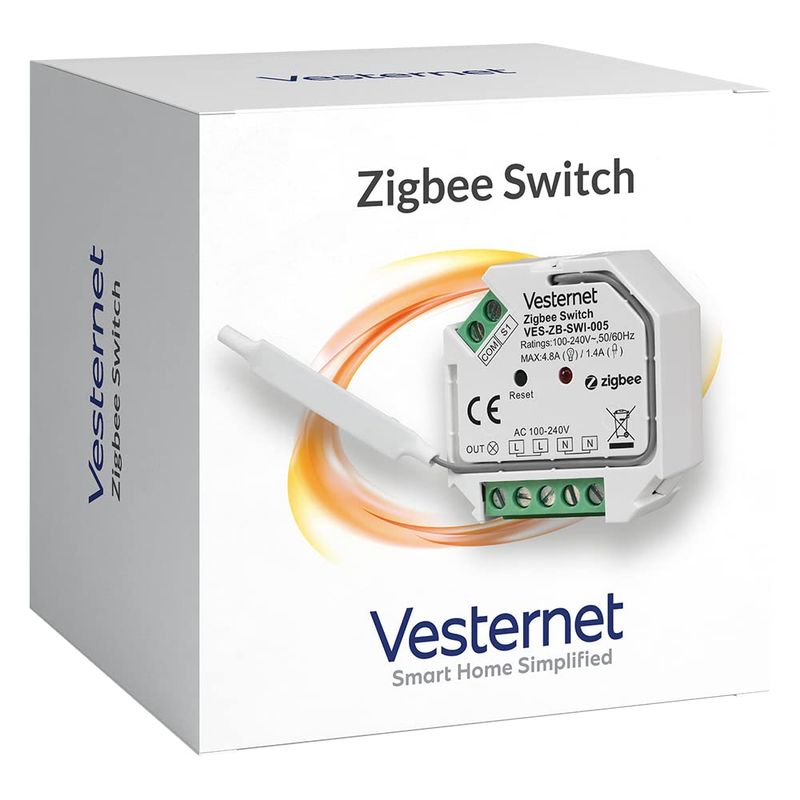 Vesternet Zigbee Smart Switch Module (Neutral Optional) | Smart Home ...