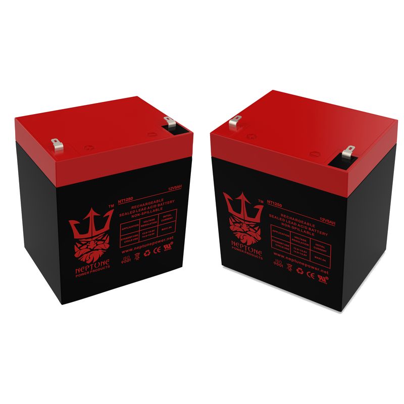 Sunl E-907A 12V 5Ah SLA Replacement Electric Scooter Battery by Neptune ...