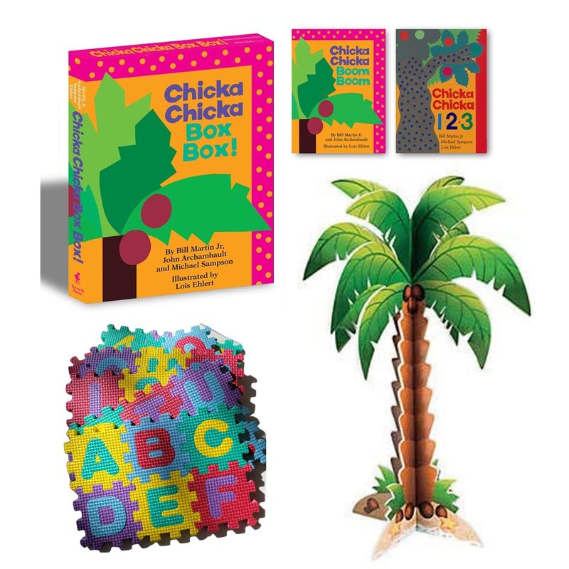 Chicka Chicka Boom Boom and Chicka Chicka 1 2 3 by Bill Martin Jr and ...