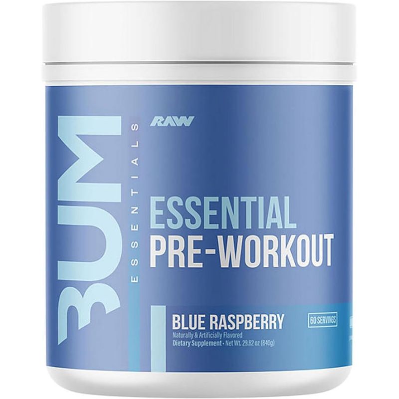 RAW Essential Pre-Workout Powder – CBUM Formula | Energy Drink for Men ...