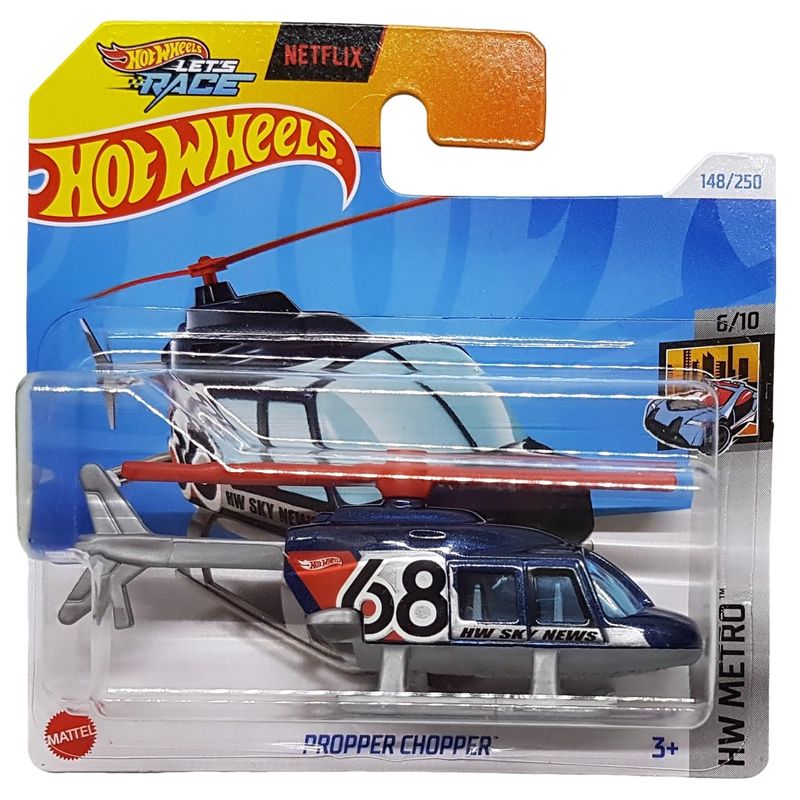 Hot Wheels - Propper Chopper - HW Metro 6/10 - HTD69 - Short Card - HW ...