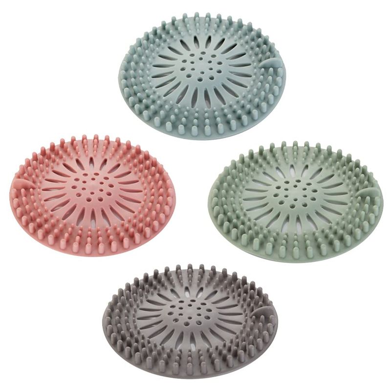 VORCOOL Drain Gutter Net Washbasin Drain Gutter Hair Catcher Bath (Set ...