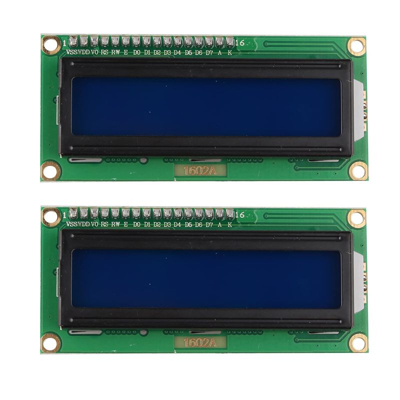 Jopto 2 Stück IIC I2C TWI 1602 16x2 Serielles LCD Modul Display für ...
