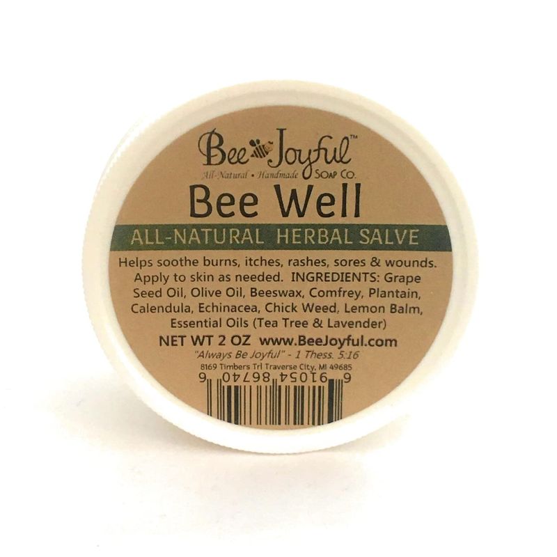 Bee Joyful Bee Well - Herbal Salve - All Natural - Online Marketplace ...