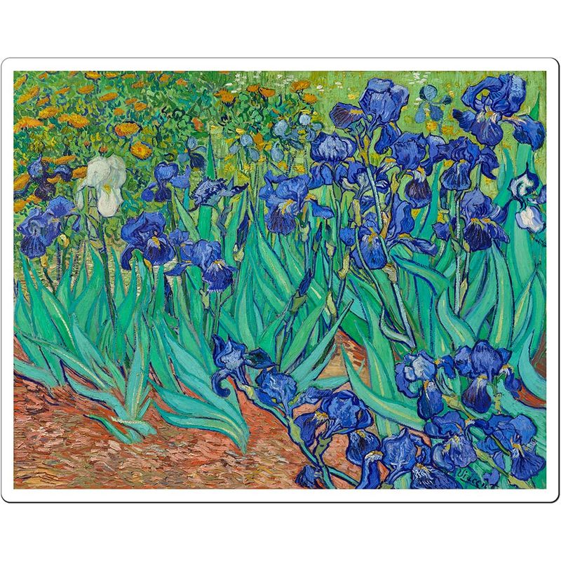 Squiddy Vincent Van Gogh's Irises (1889) - Vinyl Sticker Decal for ...