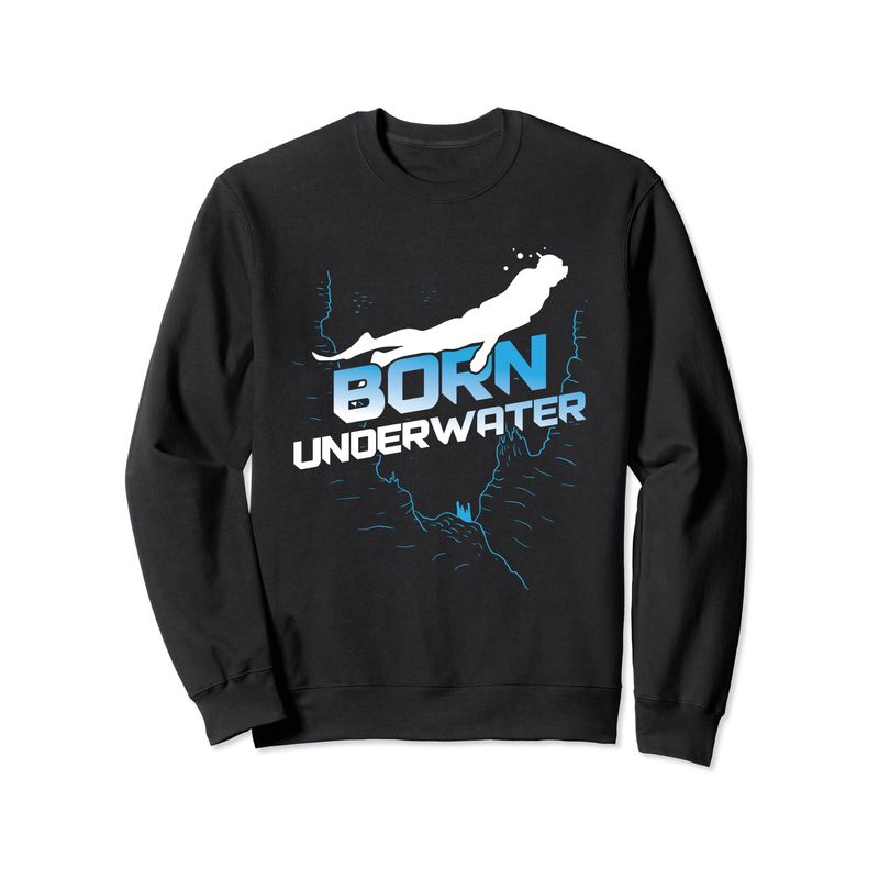 Freediving wetsuit men born underwater diving outfit men Sweatshirt ...