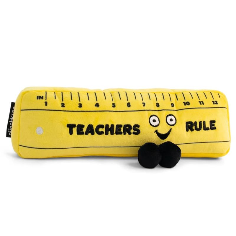 Punchkins Teachers Rule Plushie - Funny Pun Meme Gag Gift, Stocking ...