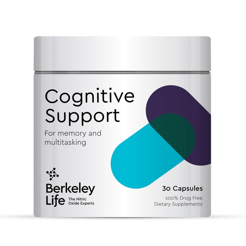 Berkeley Life Cognitive Support Supplement - Memory and Focus Aid - for ...