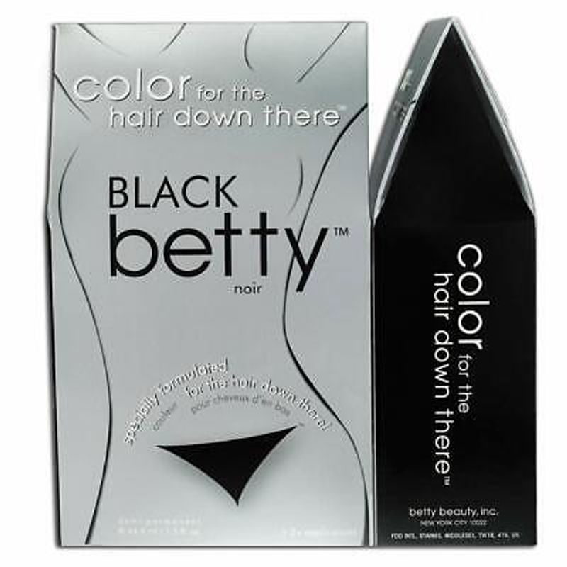 Black Betty Color for the Hair Down There - Intimate Hair Color Kit ...