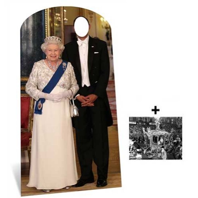 Fan Pack - Queen Elizabeth II Stand-in Lifesize Cardboard Cutout ...