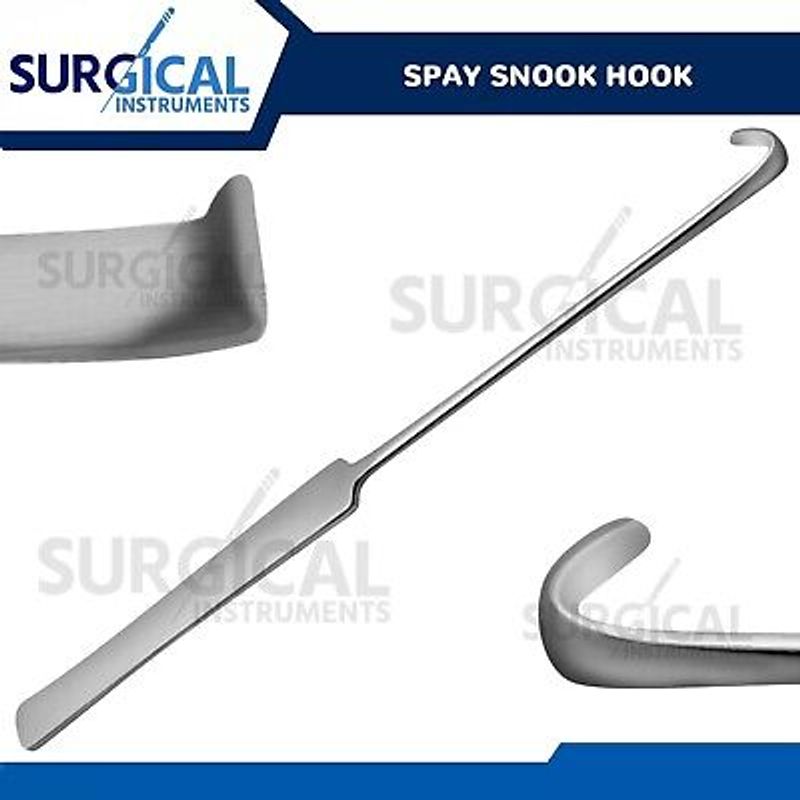 Spay Snook Hook Veterinary Surgical Instruments Stainless German Grade ...