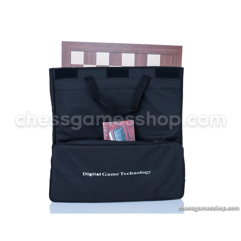 DGT Chess Carrying Bag BLACK for board, pieces, clock and accessories ...