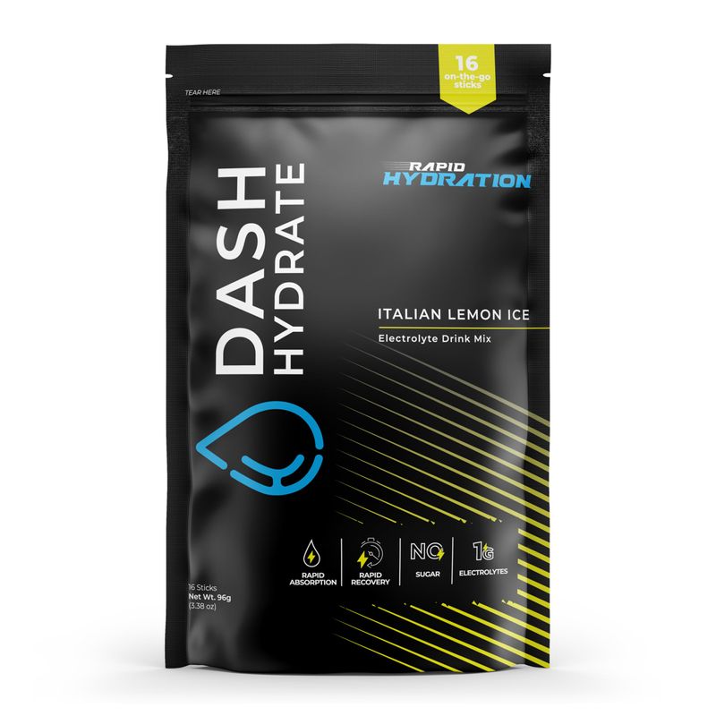 DASH Hydrate Rapid Hydration Electrolyte Drink Mix Packets | Rapid ...