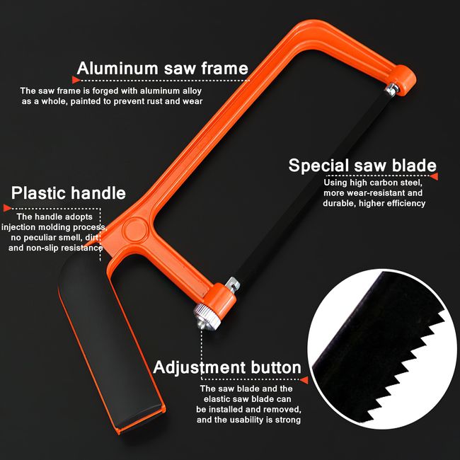 Adjustable Hacksaw Frame