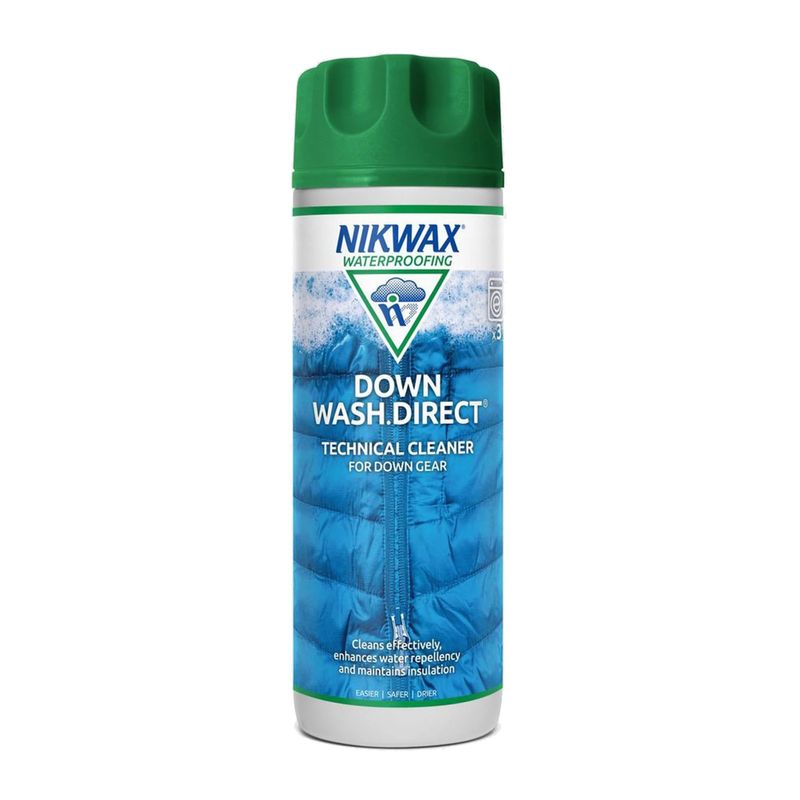 Nikwax DOWN WASH DIRECT 300ml, Technical Cleaner for Down Gear, Cleans ...