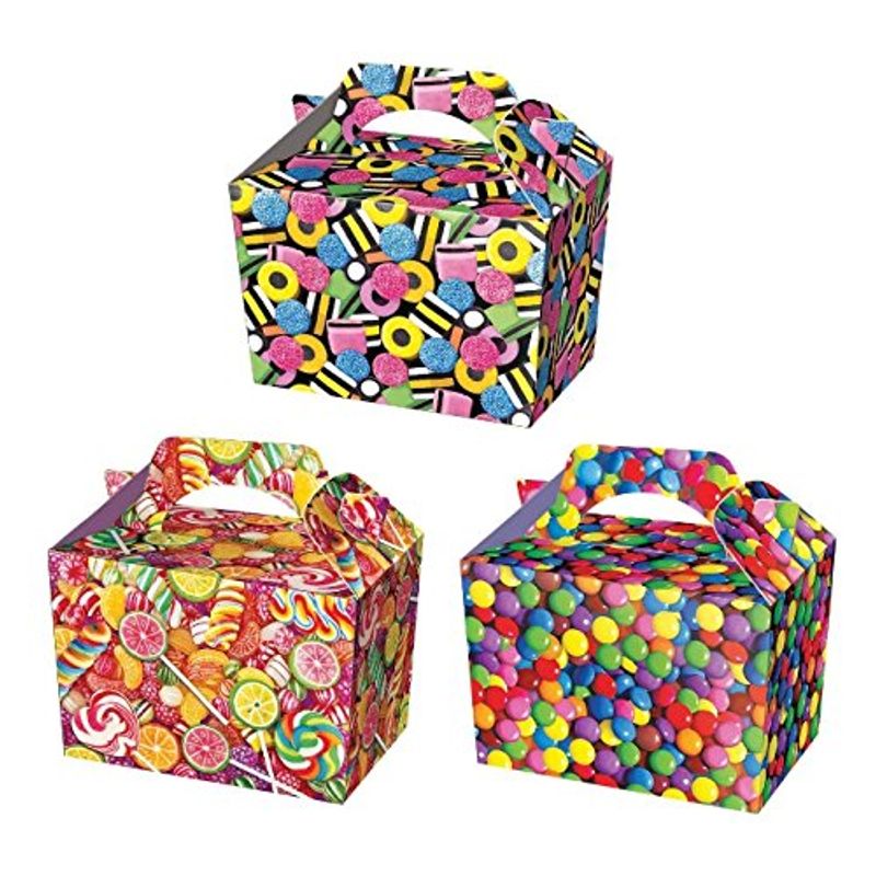 MustBeBonkers 15 Candy Sweet Boxes Pick N Mix Sweetie Lollypop Party ...