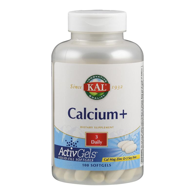 KAL Calcium Plus Tablets, 1000 mg, 100 Count - Online Marketplace - EveryMarket