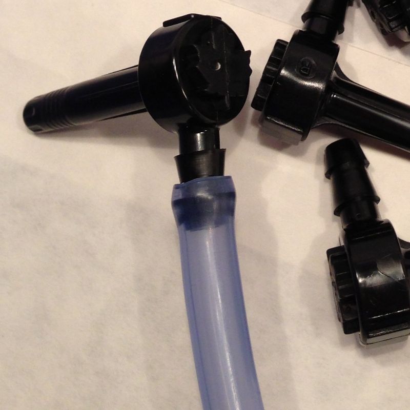 3 Maple Sap Ecolo Spouts with 2 ft. Blue Drop Lines, Spile, Tap, Syrup ...