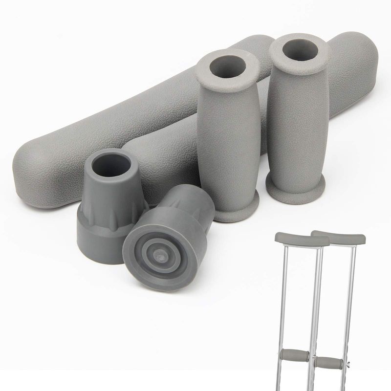 Replacement Crutch Pads, AHIER Padding for Walking Arm Crutches, Hand ...