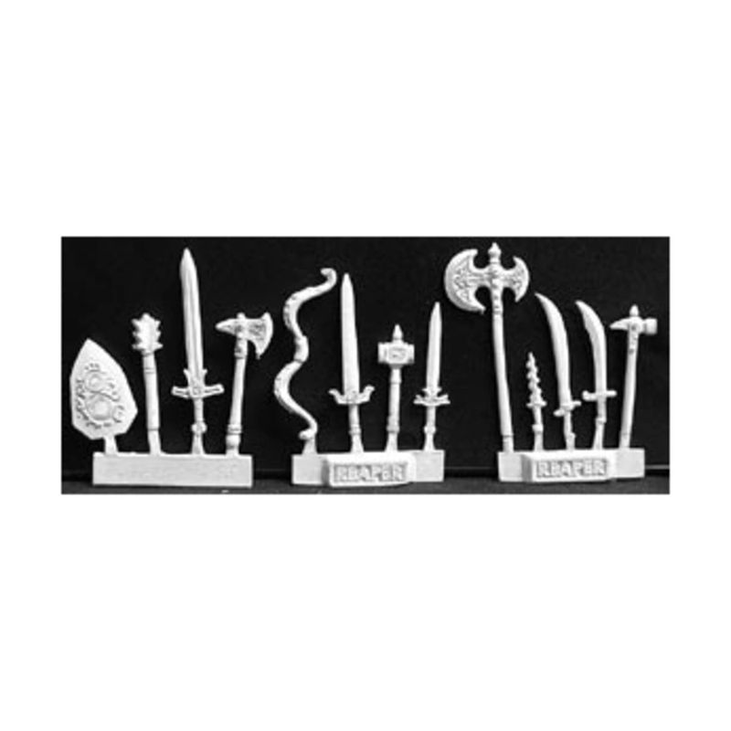 REAPER Weapons Pack 2 (13) Miniatures - Online Marketplace - EveryMarket
