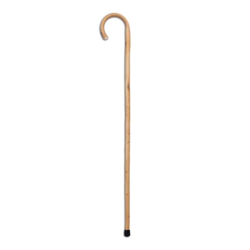 Crook Handle Wooden Walking Stick Healthcare - EveryMarket
