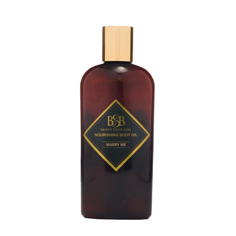 Brown Sugar Babe Marry Me Body Oil, Black Currant and Freesia Essential ...