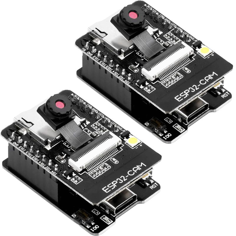 diymore 2 Stücke ESP32 USB-C ESP32 CAM Entwicklungsplatine,CH340 WLAN ...