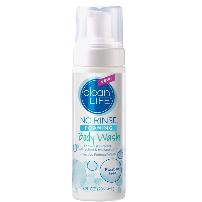 No-Rinse Foaming Body Wash, 8 fl oz: The Original Formulas, Leaves Skin ...