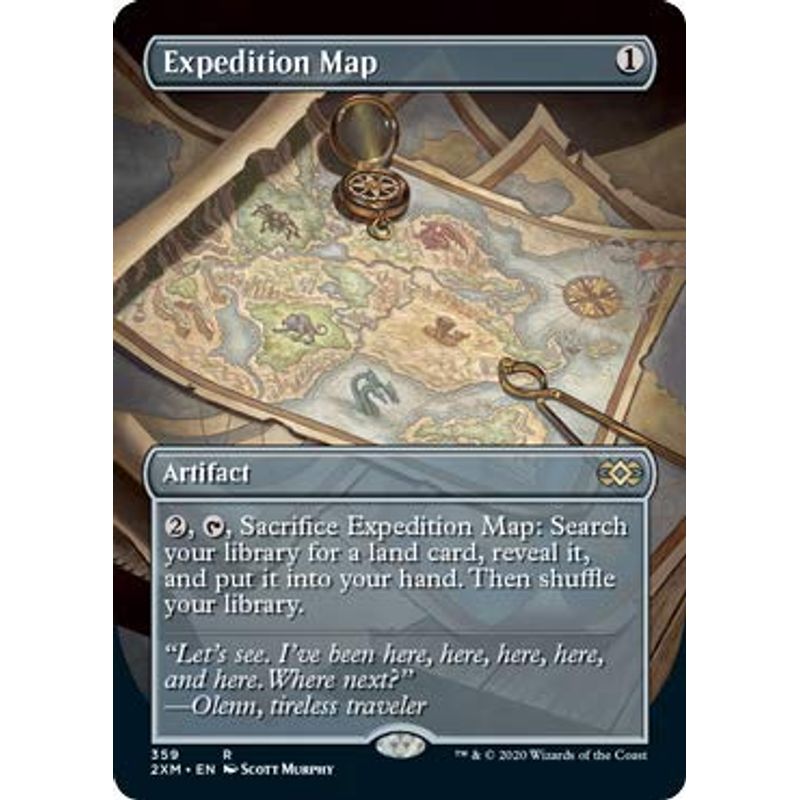 Expedition Map - Foil - Borderless - Online Marketplace - EveryMarket