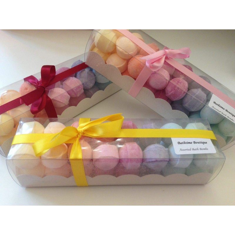Mini Marbles Assorted Bath Bomb Gift Sets - Luxury Wrapped Pamper ...