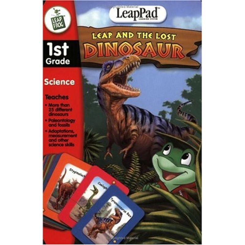 LeapFrog LeapPad Educational Book: Leap and the Lost Dinosaur with ...