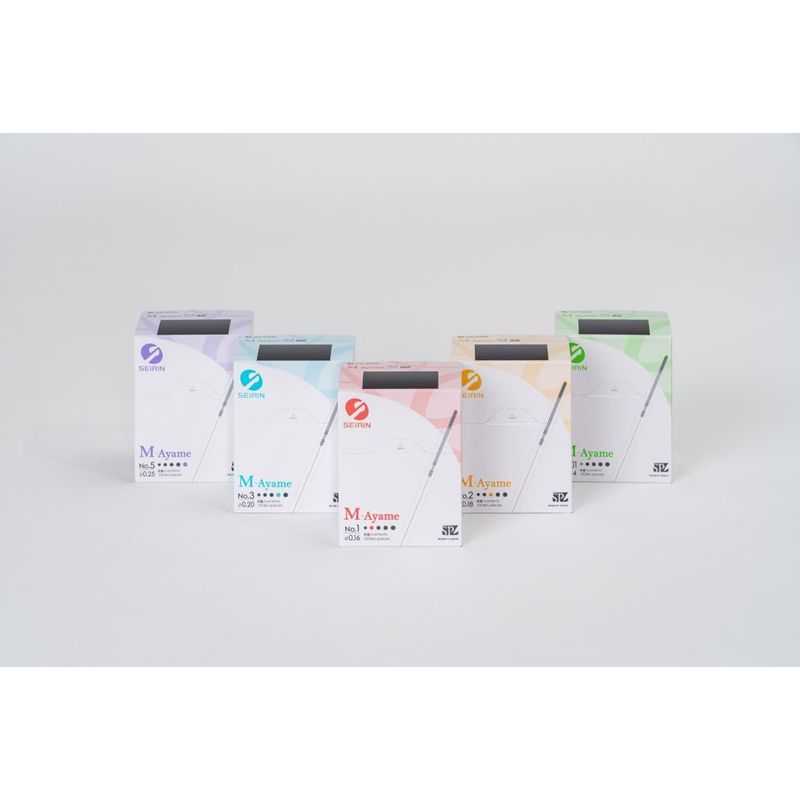 Seirin Acupuncture M-Ayame Size 3-01 (Acupuncture Length 1.6 inches (40 ...