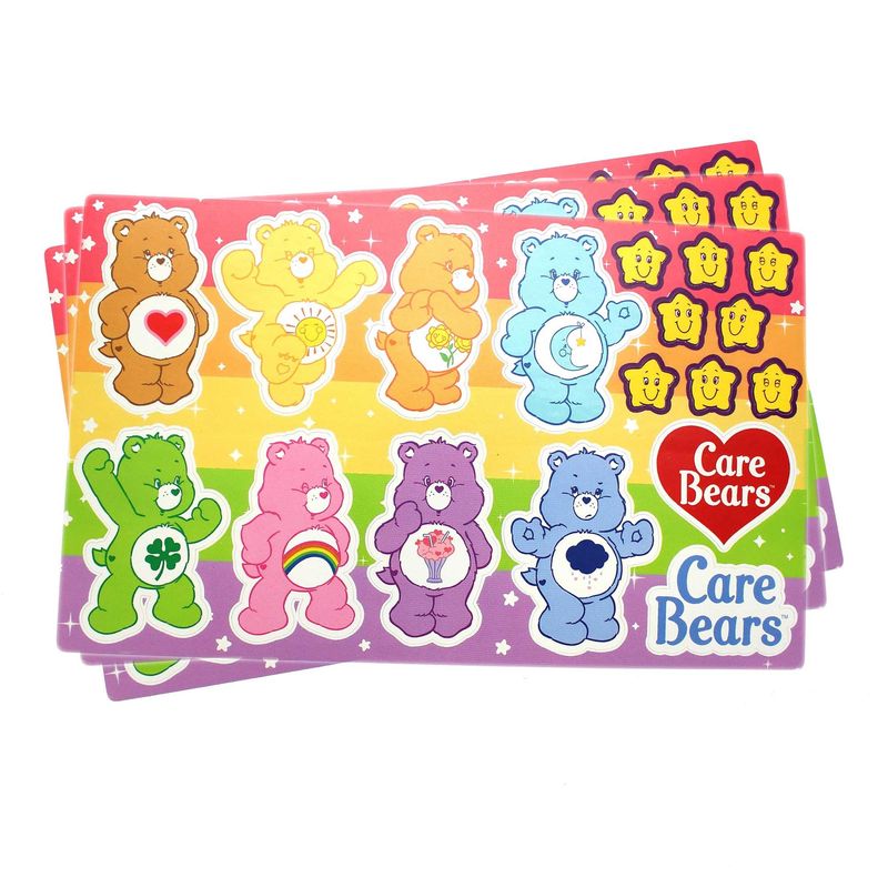 Care Bears Sticker Sheets (Pack of 8 Sheets) - Adorable and Colorful ...
