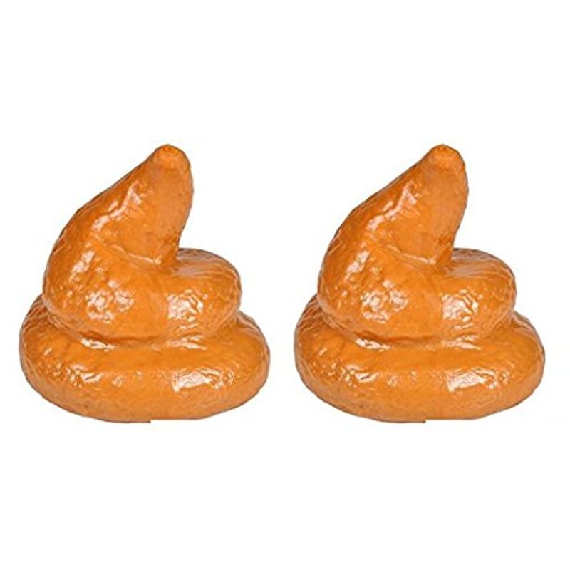 2 Count Squishy Rubber Gross Pile Of Poop Joke Prank Gag Gift - Online ...