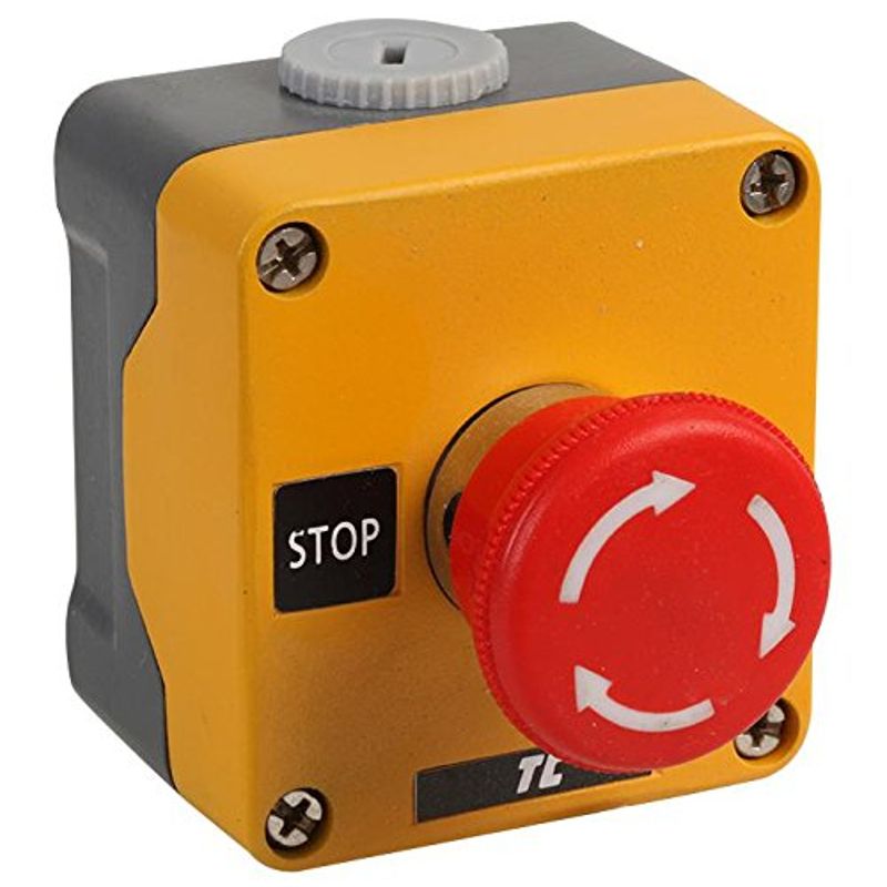 Emergency Stop Station, Metal, Twist, Approvals/Standards CSA, UL, IP ...