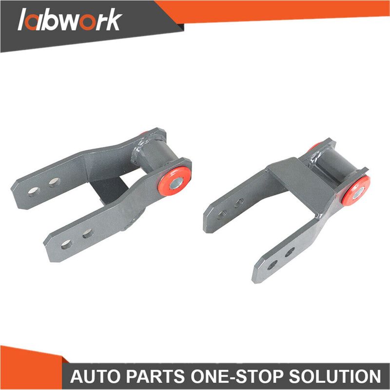 Labwork 1-2" Leveling Kit Rear Shackle Adjustable For Jeep Comanche ...