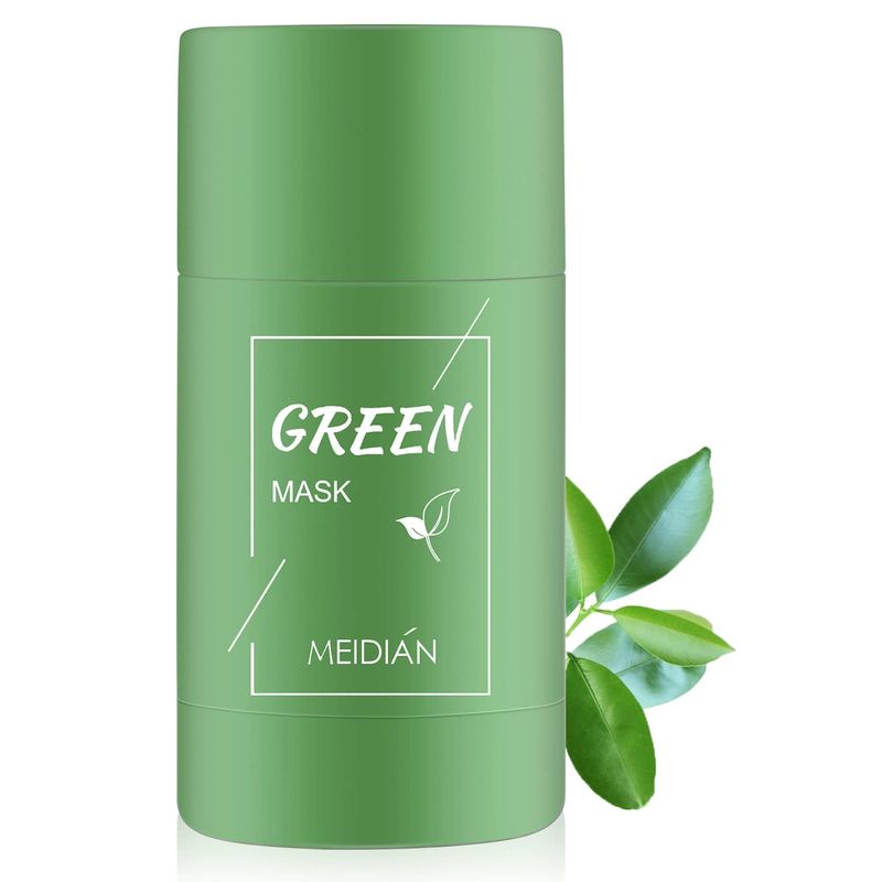 Green Tea Clay Stick Mask, Deep Cleansing Smearing Clay Mask, Green Tea ...