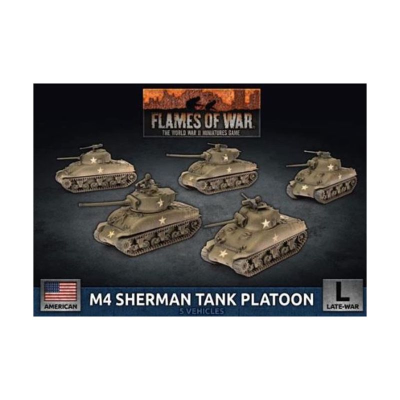 Flames of War: Late War: United States: M4 Sherman Tank Platoon (UBX69 ...