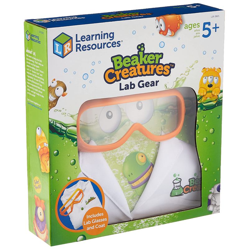Learning Resources Beaker Creatures Lab Gear - 2 Pieces, Ages 5+ Lab ...
