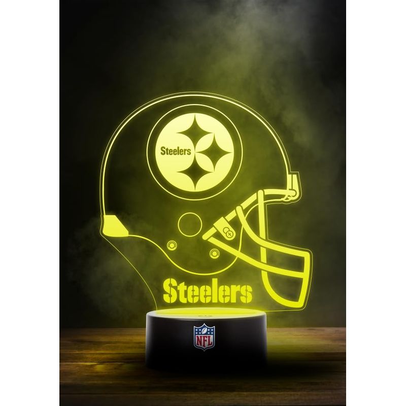 Great Branding Pittsburgh Steelers NFL LED Lamp Light Logo Helmet ...