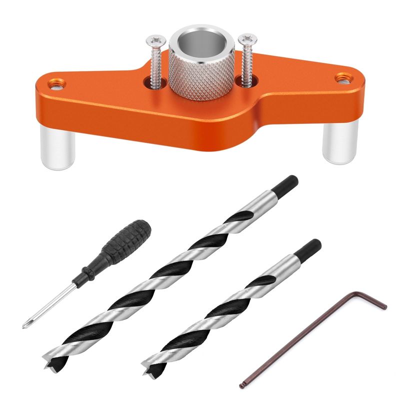 SLIIMU Floating Shelf Installation Dowel Jig Kit with 1/2 x 9.8'' &1/2 ...