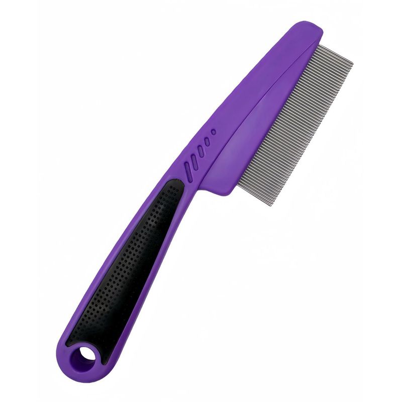 Yumflan Dandruff Comb, Stainless Steel Fine Tooth Dandruff Remover ...