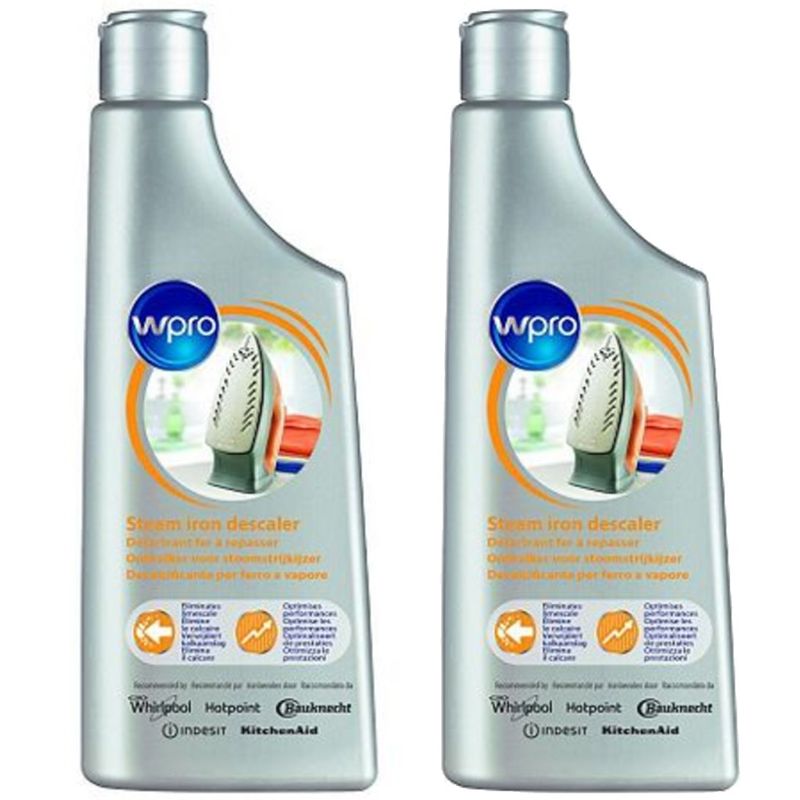 2 Bottles of WPro Universal 250 millilitres Steam Iron / Generator ...