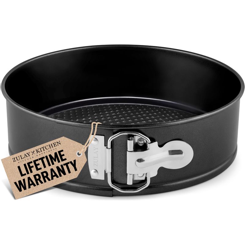 Zulay Premium Springform Pan 9 Inch Nonstick - Cheesecake Pan With ...