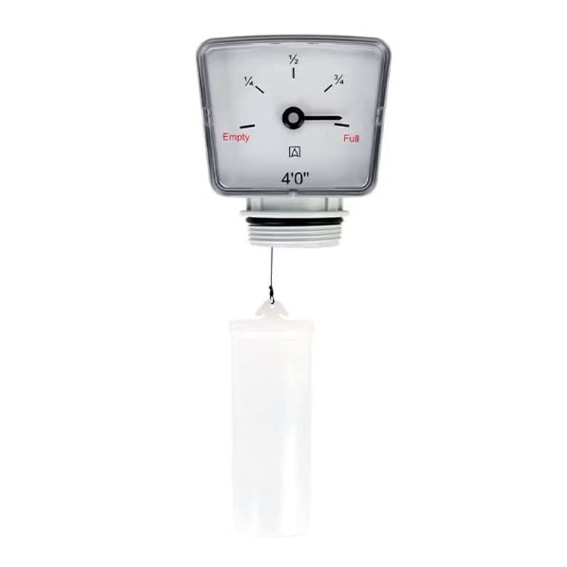 Float Gauge for Oil/Fuel/Heating/Water Tanks [4ft (1.2m)] - 1.1/2" Oil ...