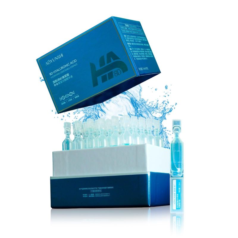 Serum Facial de Ácido Hialurónico 8D, 30 Ampolletas Individuales ...