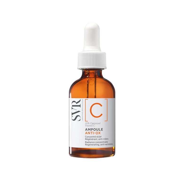SVR Ampoule Anti-Ox Vitamin C Brightening Serum for Dull, Tired Skin ...
