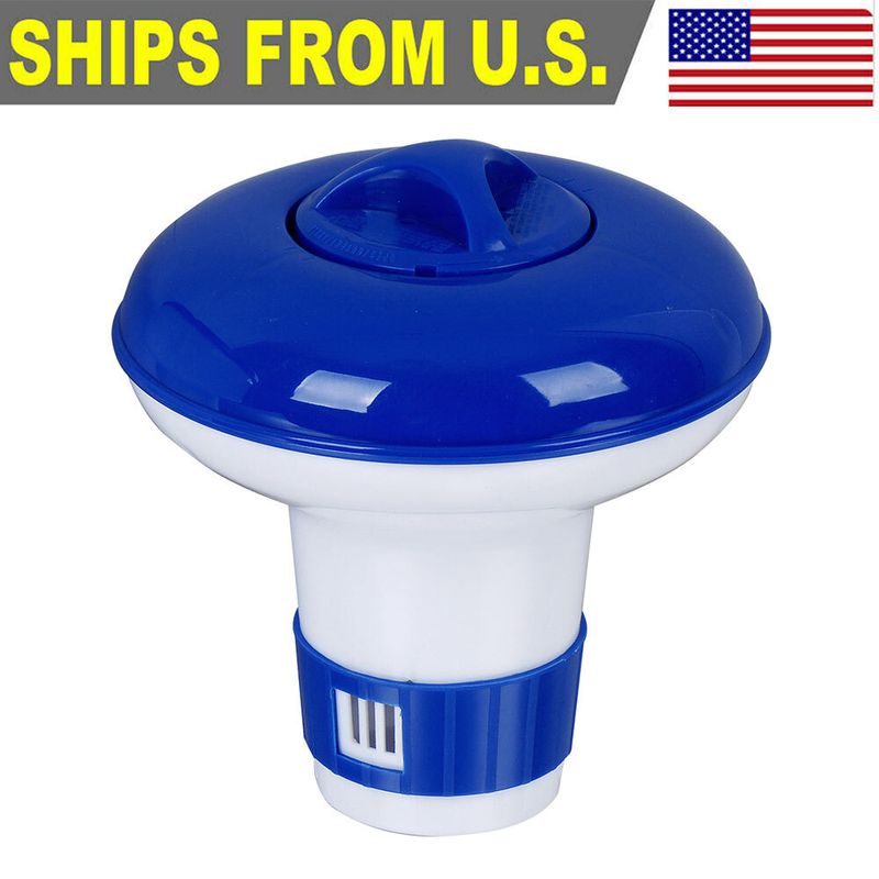 Chemical Dispenser Floater For 1" Small Chlorine Bromine Tablets Tabs ...