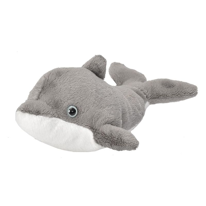 Wild Republic Pocketkins Eco Dolphin, Stuffed Animal, 5 Inches, Plush ...
